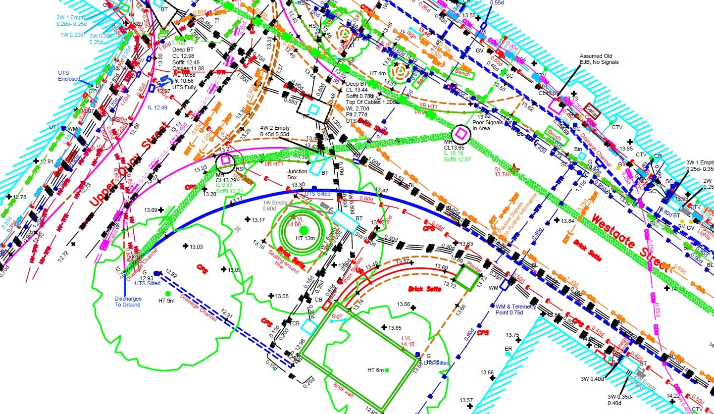 Underground Services Tracing of Utilities, Pipes and Cables
